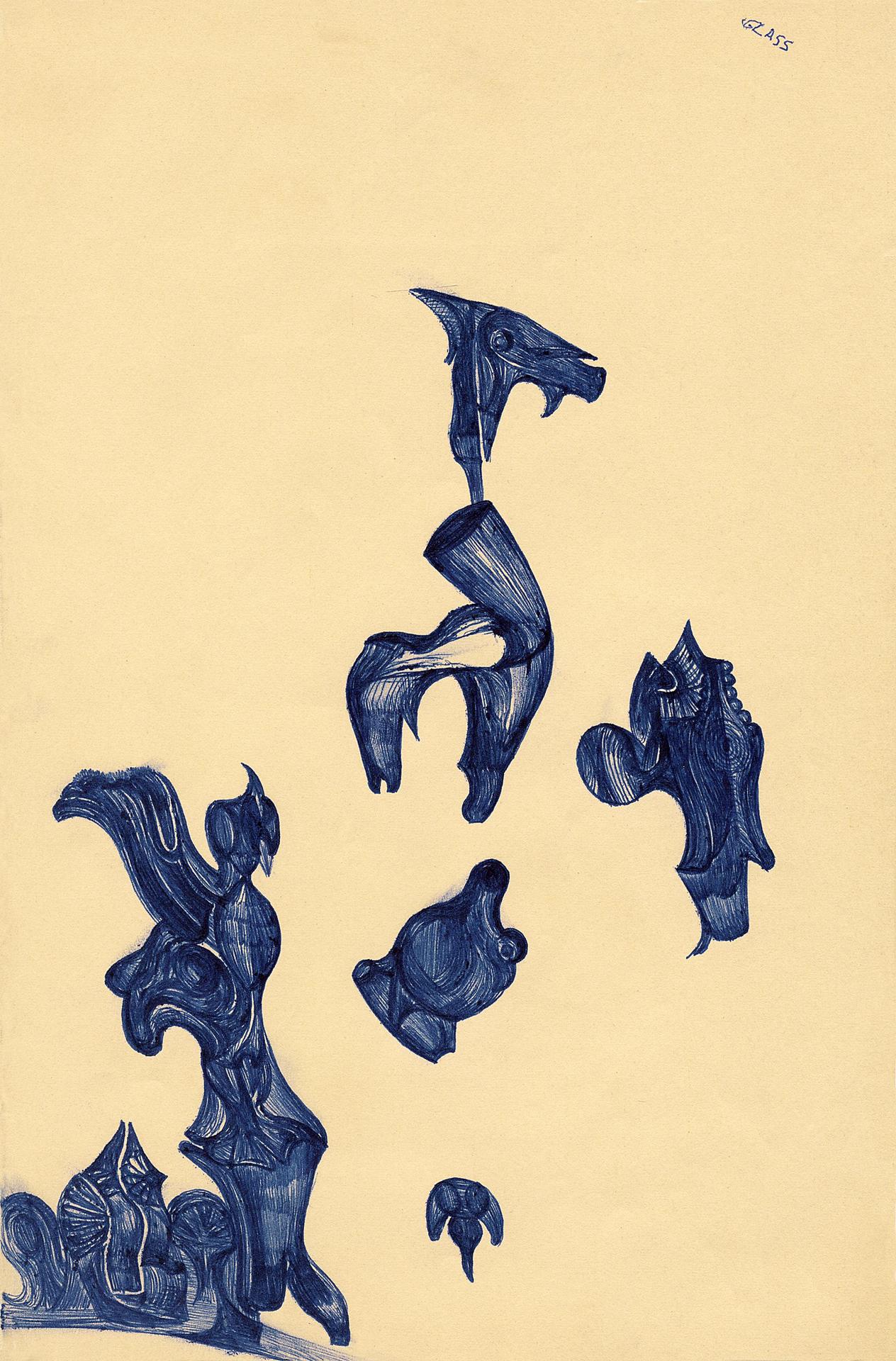 Sans titre 277 (période Galerie Terrain Vague) - Alan Glass - Galerie ...