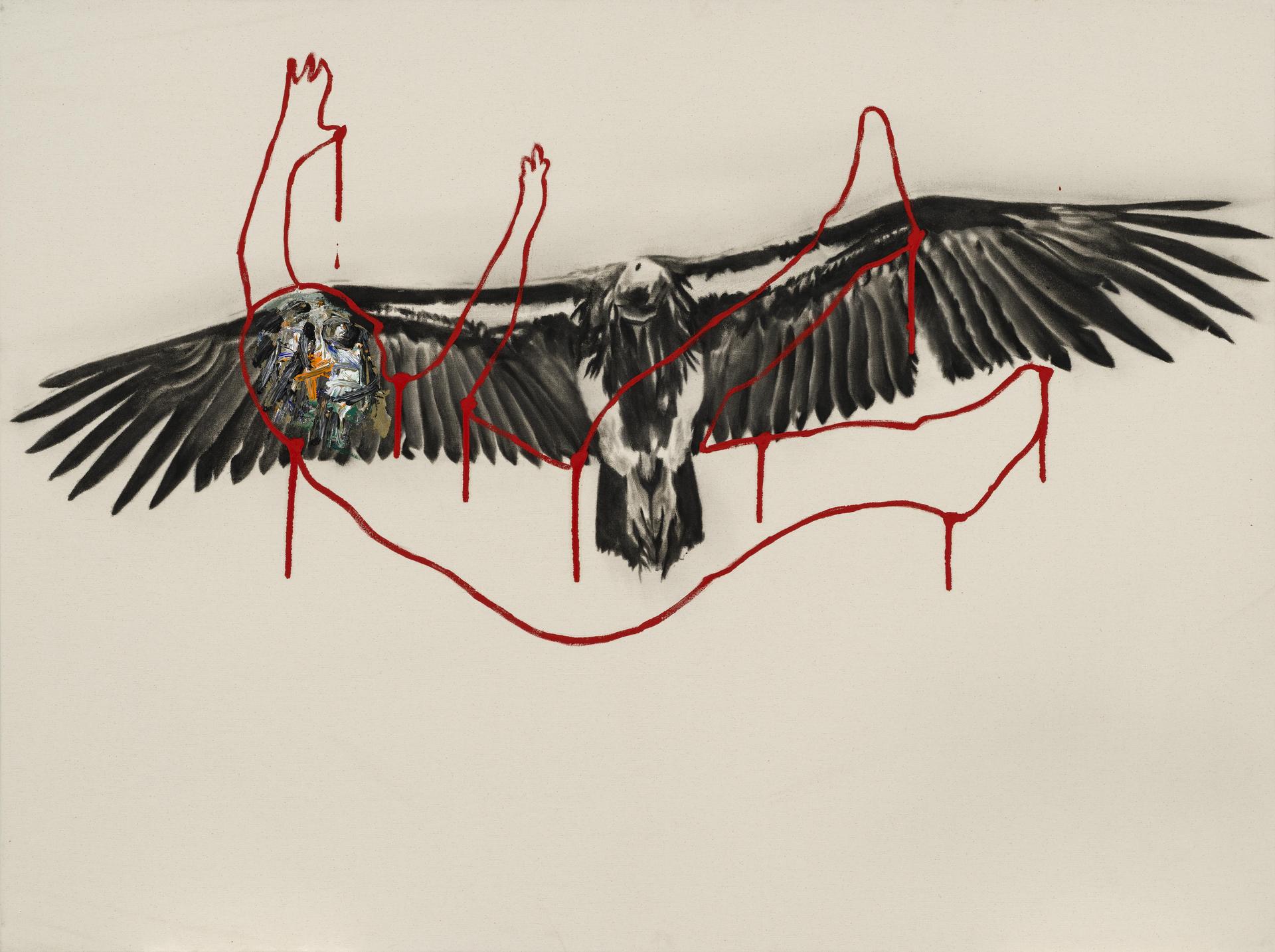 Artist + Vulture no.2 - Marc Séguin - Galerie Simon Blais - Galerie d ...